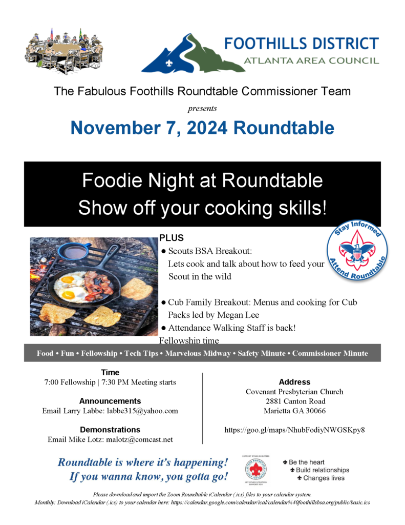Foothills District BSA – Foothills District BSA